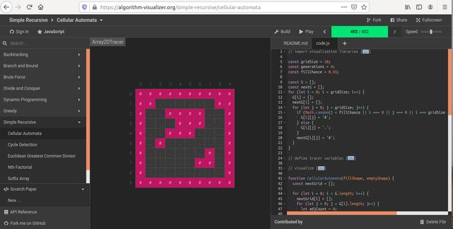 霸榜github:algorithm Visualizer将算法可视化,算法学习不再难 信息中心